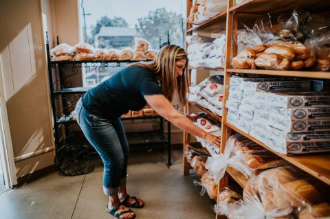 Franco American Bakery in Santa Rosa California.